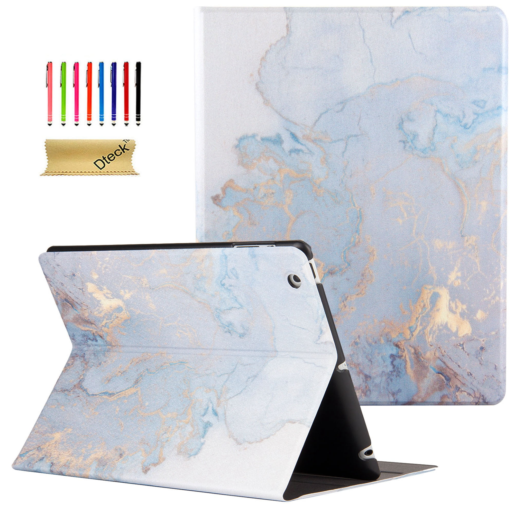 iPad 2 Case, iPad 3 Case, iPad 4 Case, Dteck PU Leather Flip Smart ...