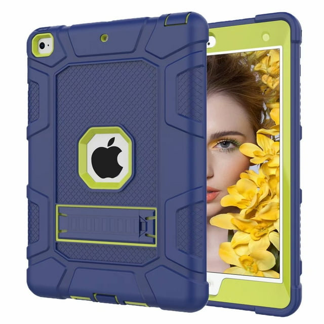 iPad 5th Gen Case,iPad 6th Gen Case, Dteck Shockproof Stand Kids Case ...