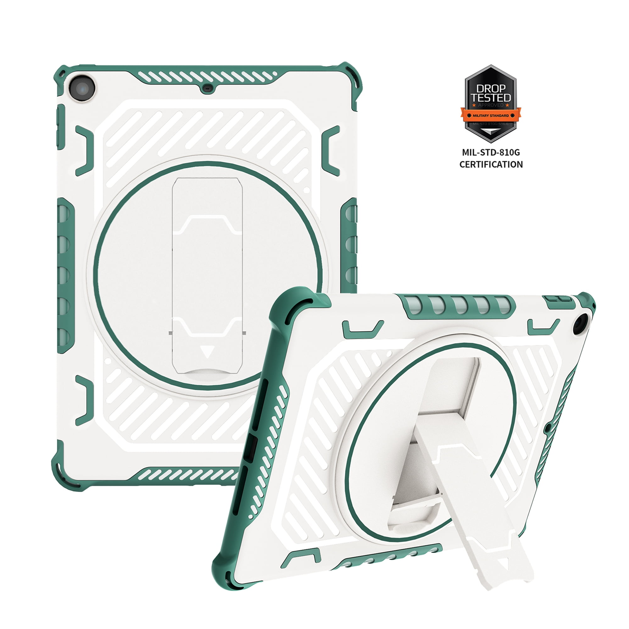 iPad 6th/5th Generation Case, Dteck Hybrid Silicone PC Protective Case ...