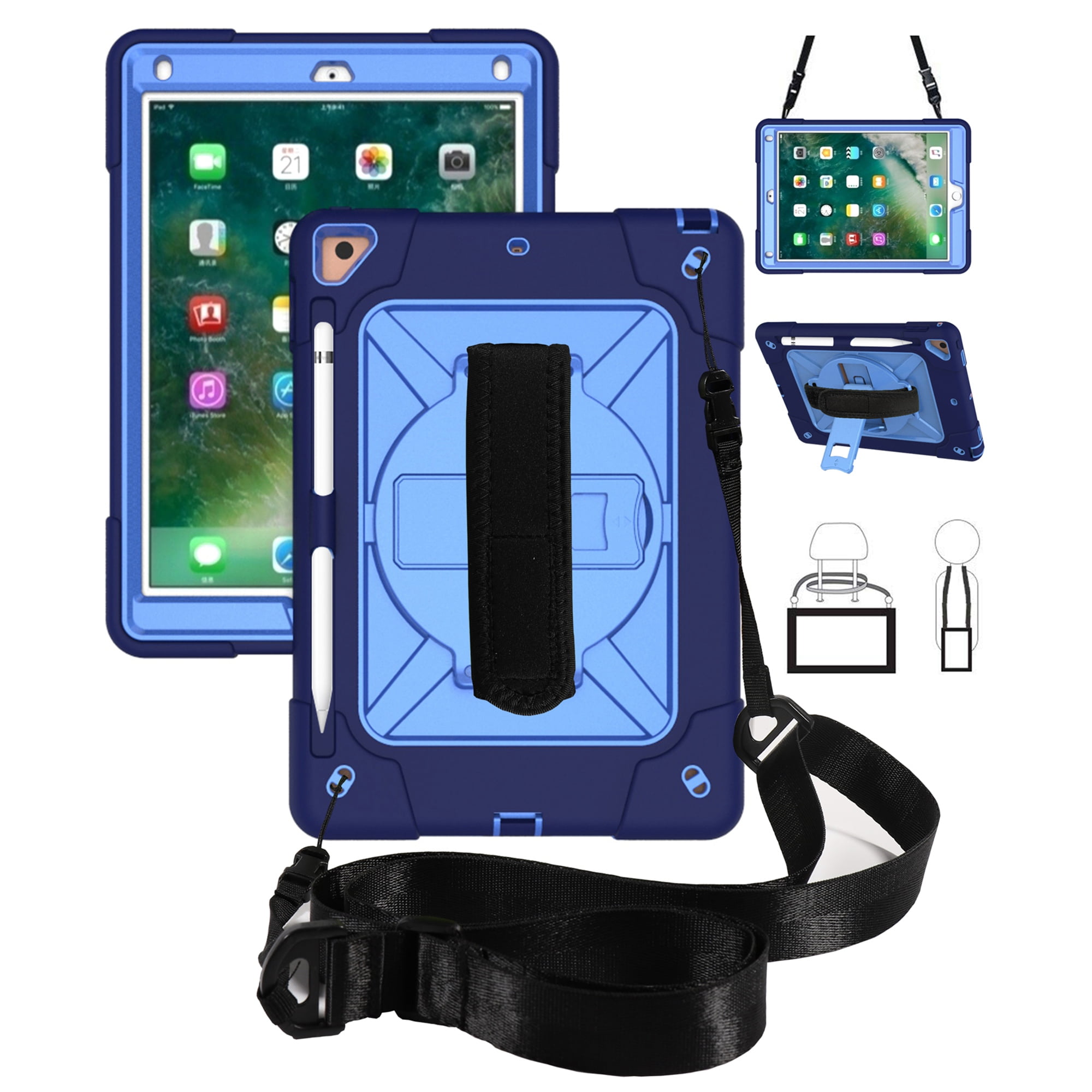 iPad 6th Generation Case, iPad 5th Generation Case, iPad 9.7 2017/2018 ...