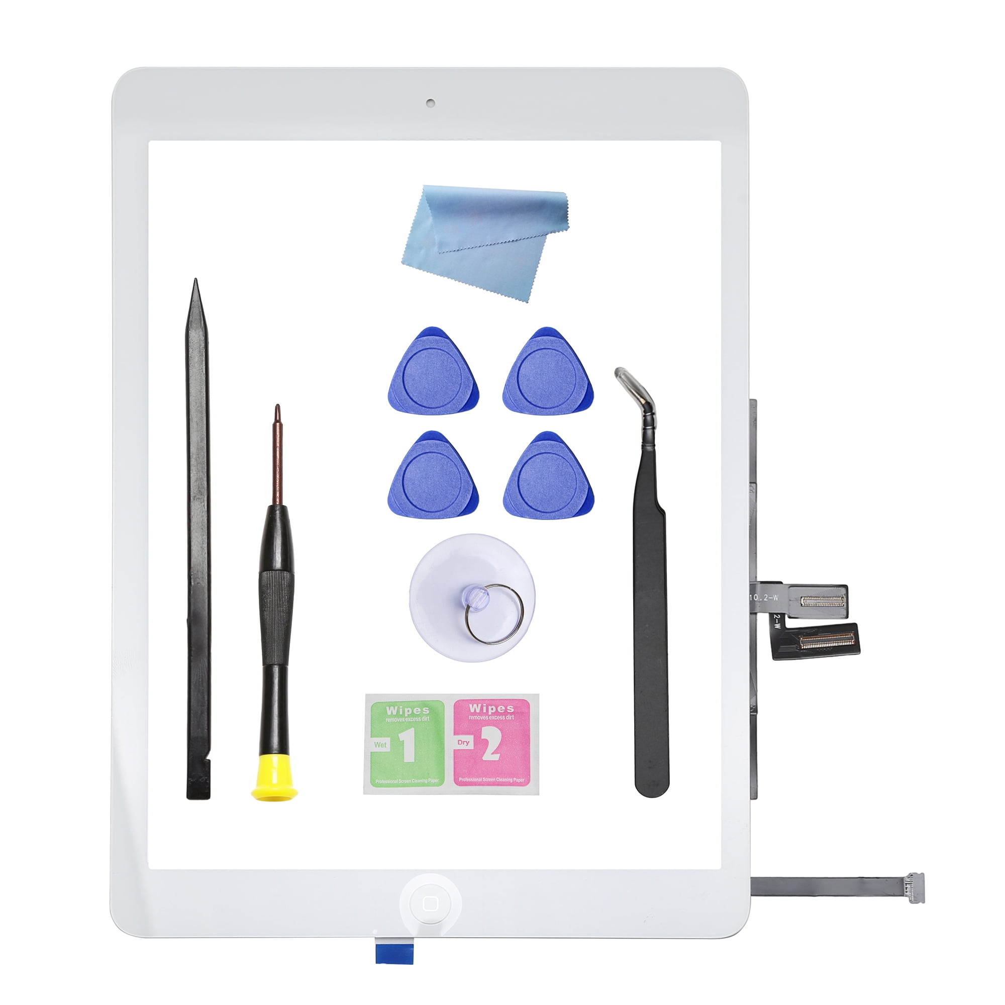 for iPad 7/8 (7th 8th Gen) Screen Replacement Digitizer Touch Glass 10. ...