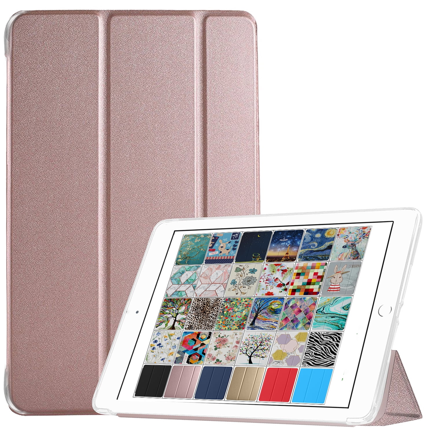 iPad 7th Gen 10.2" 2019 TPU Case A2197 A2200 A2198 MW762LL/A MW742LL/A ...