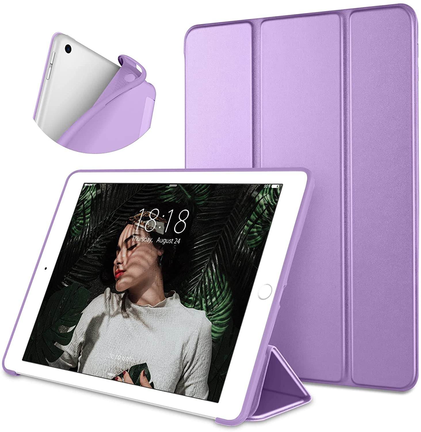 for iPad 9.7 Case 2018 iPad 6th Generation Case / 2017 iPad 5th Generation Case, Slim Fit ...