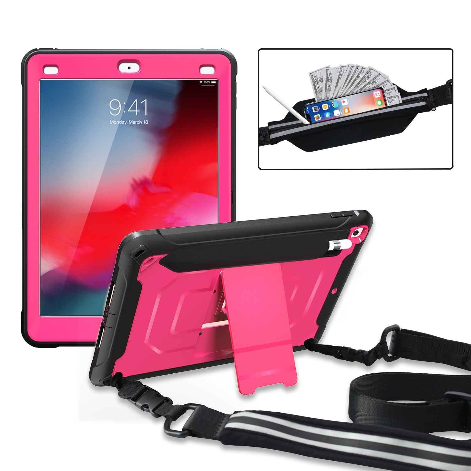 iPad 9.7 Case 6th/5th Generation, Allytech Heavy Duty Protection Shock ...