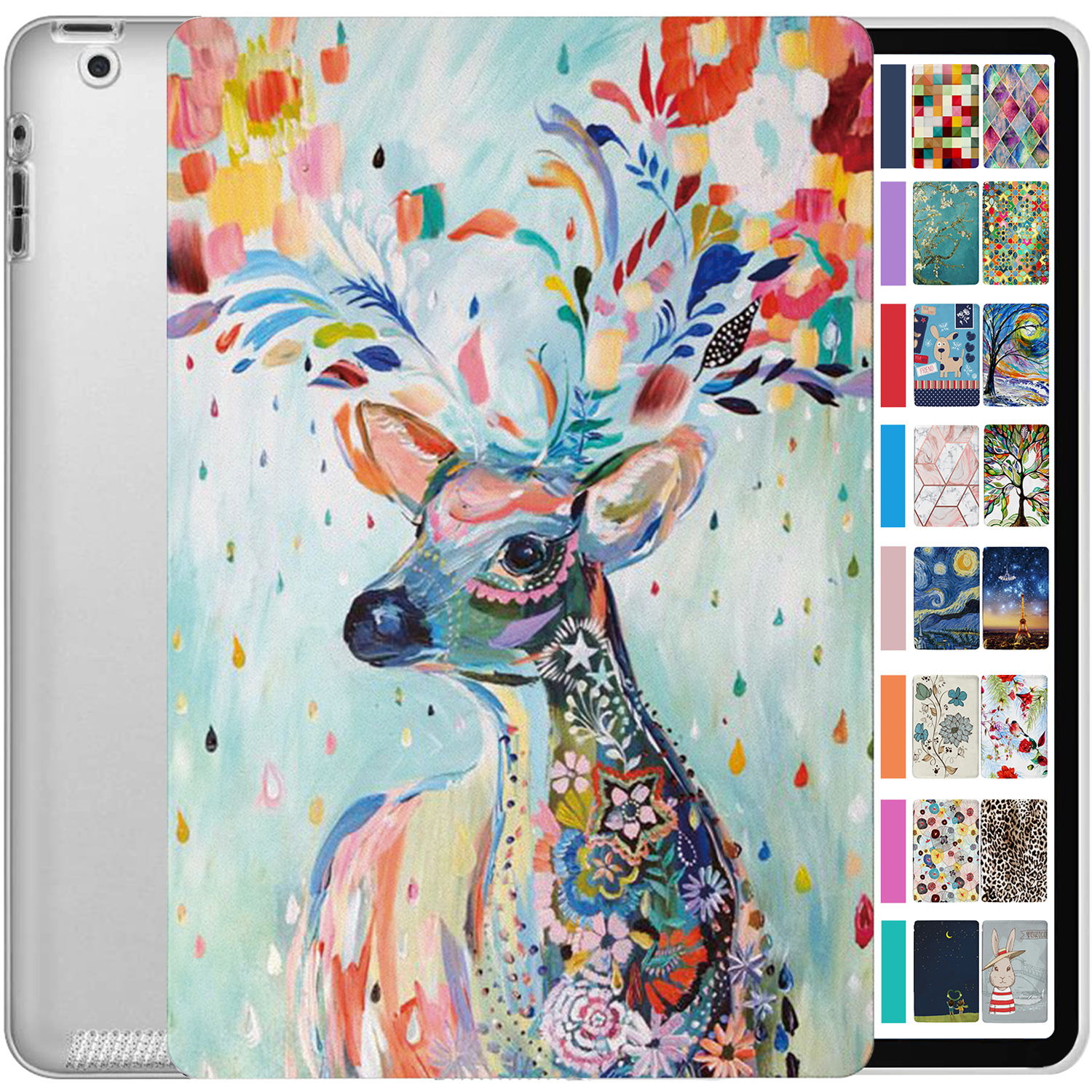 iPad 9.7 inch Old Model 2 3 4 Gen Case A1458 MD510LL/A MD513LL/A A1416 ...