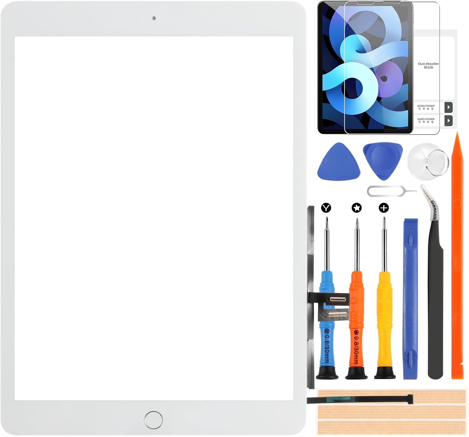 for iPad 9 9th Gen Screen Replacement,Touch Screen Digitizer for iPad ...