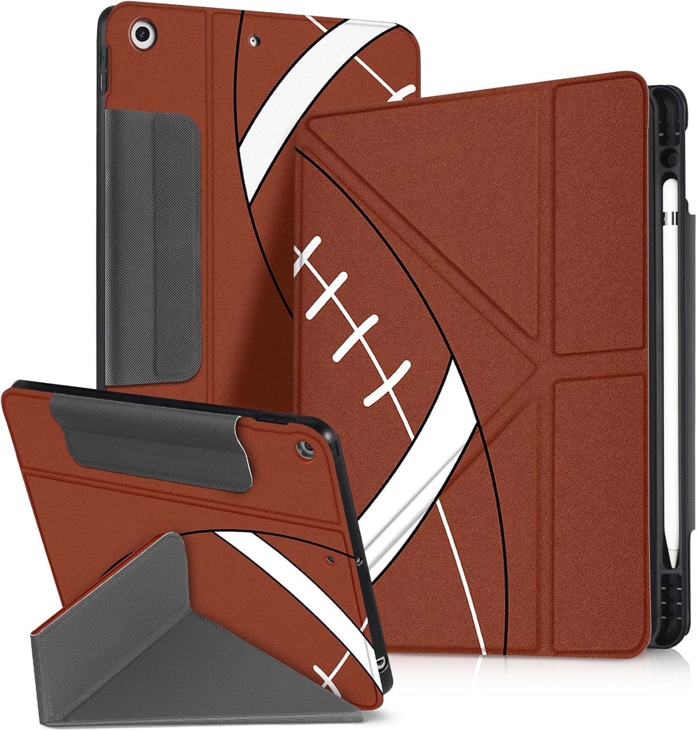 for iPad 9th/8th/7th Generation 10.2 inch Case with Pen Holder for Boys ...