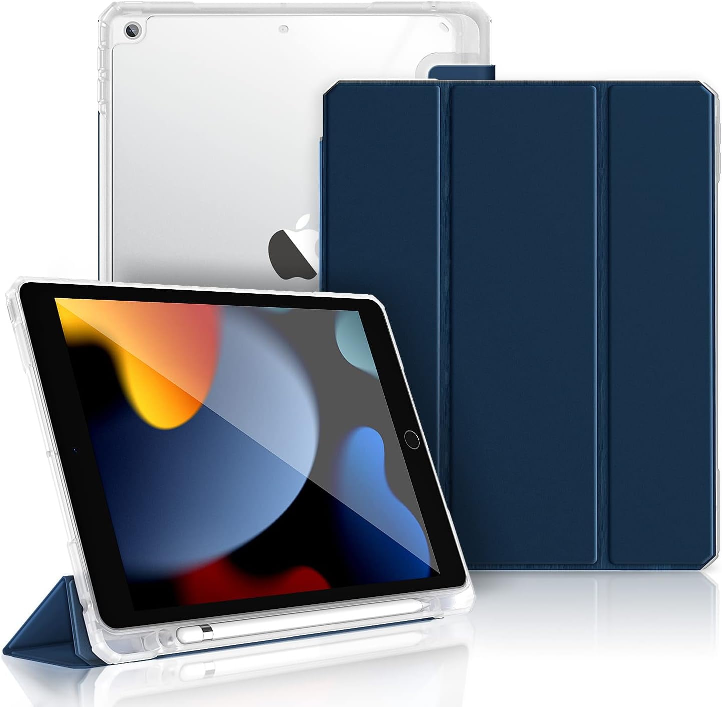 iPad 9th/8th/7th Generation Case 2021/2020/2019 with Pencil Holder ...