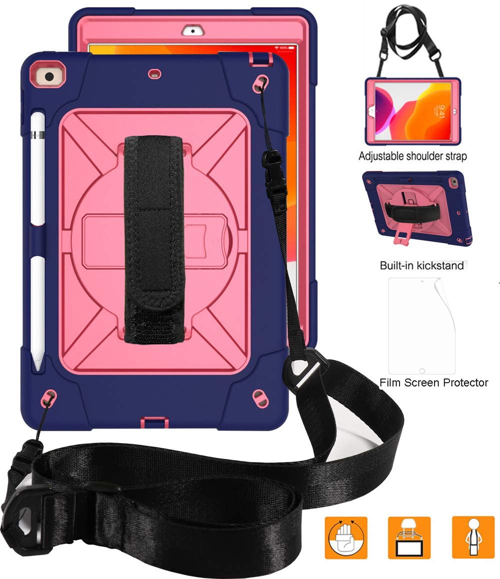 Allytech iPad 9th/8th/7th Gen 10.2" Case, Shockproof Cover with Screen ...
