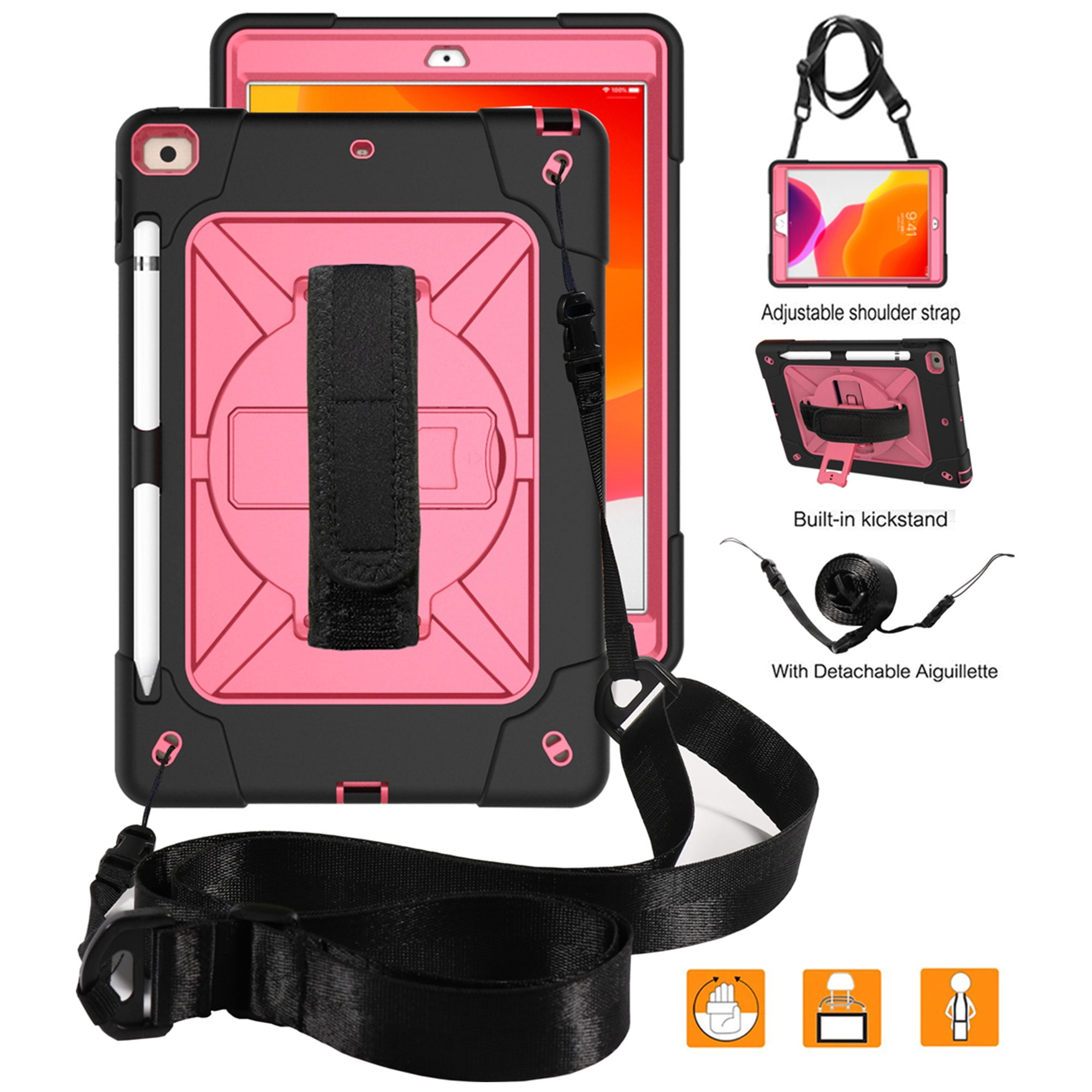 iPad 9th Generation 10.2-inch Case,Dteck Heavy Duty Rugged 3 Layer ...