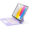 For iPad (A16) 11th &10th generation Case with Keyboard,Backlight Multi ...