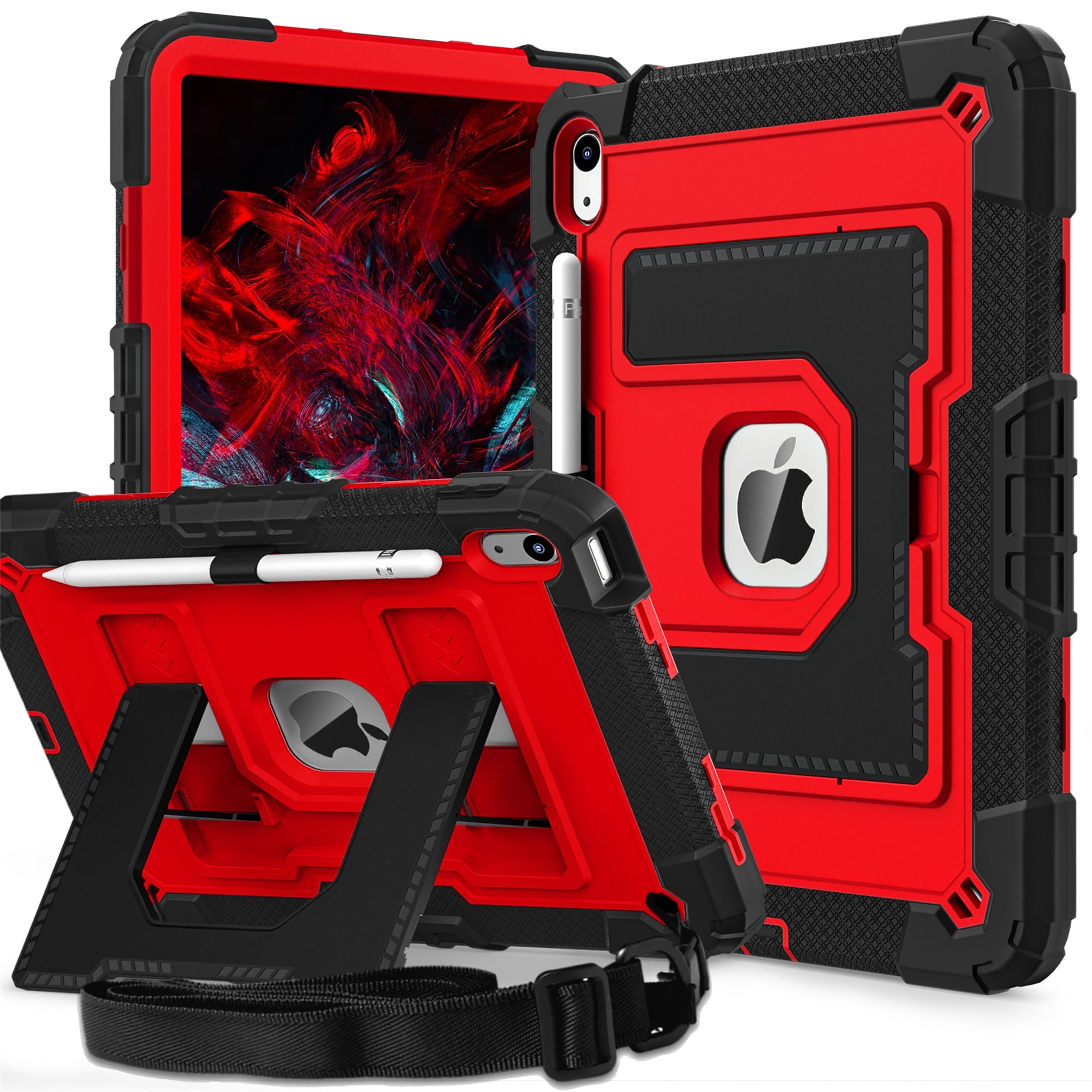 for iPad (A16) 11th Generation 11 Inch (2025) Rugged Case, iPad 10th ...