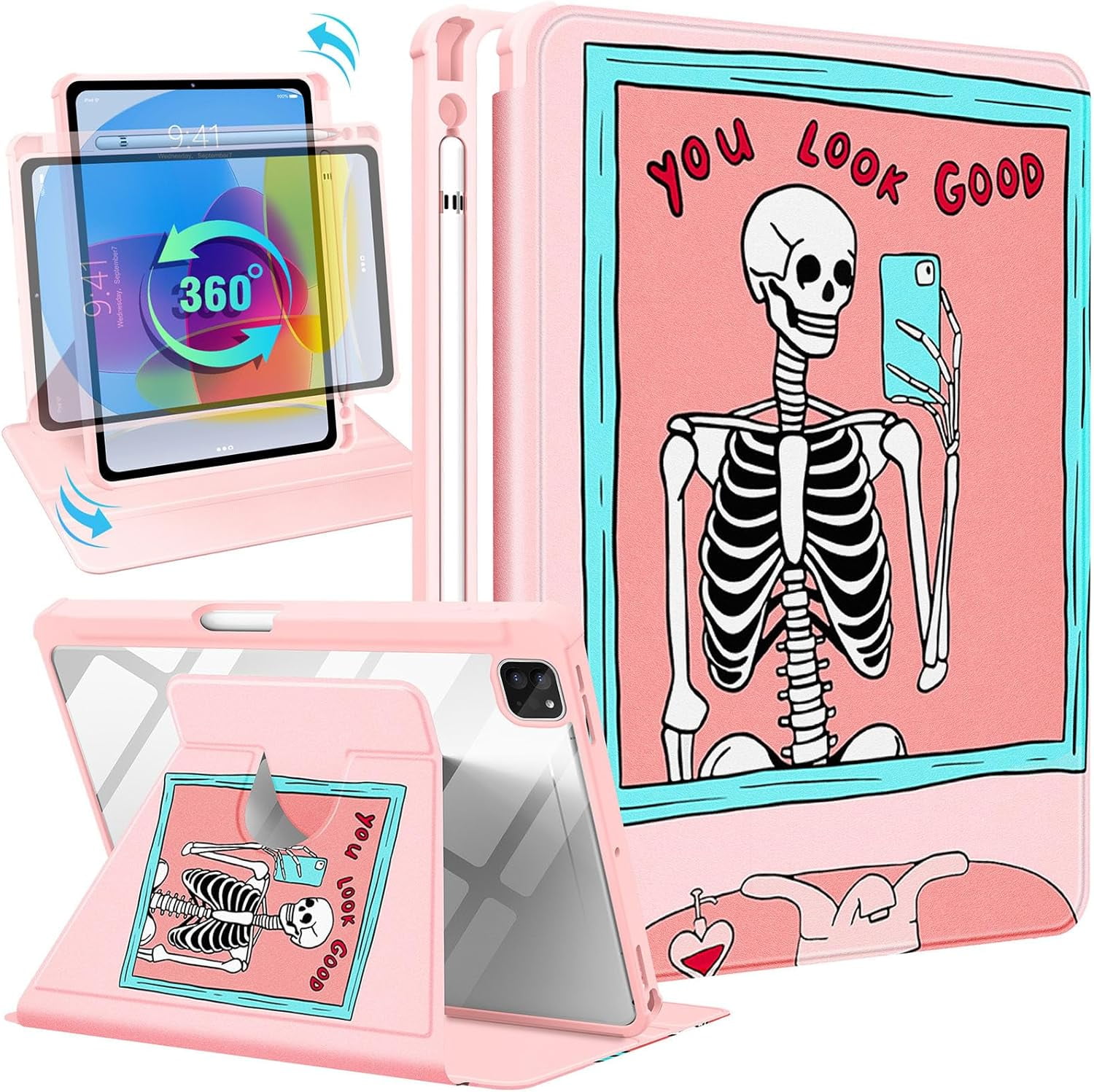 for iPad Air 11 inch Case, Air 5th/4th Generation 10.9, Pro 11'' Case ...