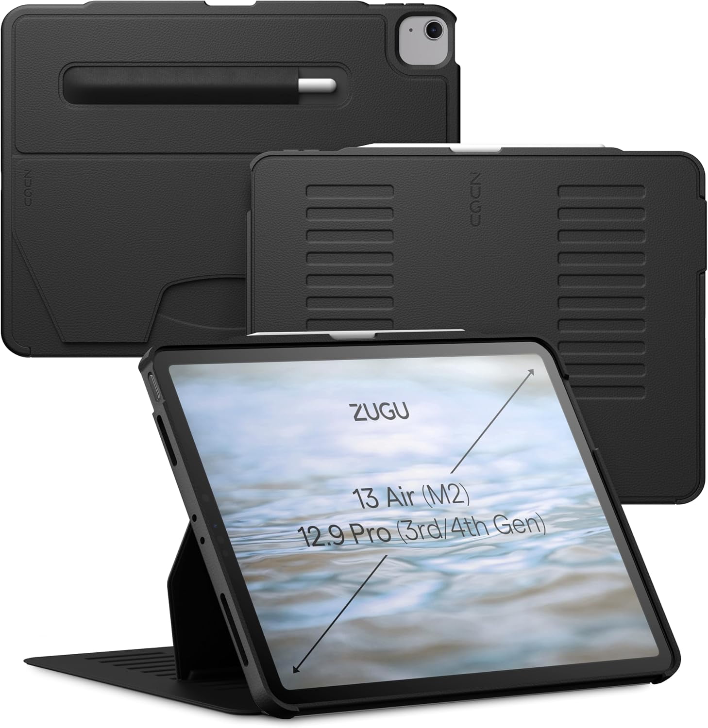 for iPad Air 13 Inch M3 2025 & M2 2024 &/12.9 inch (3rd/4th Gen), Slim ...