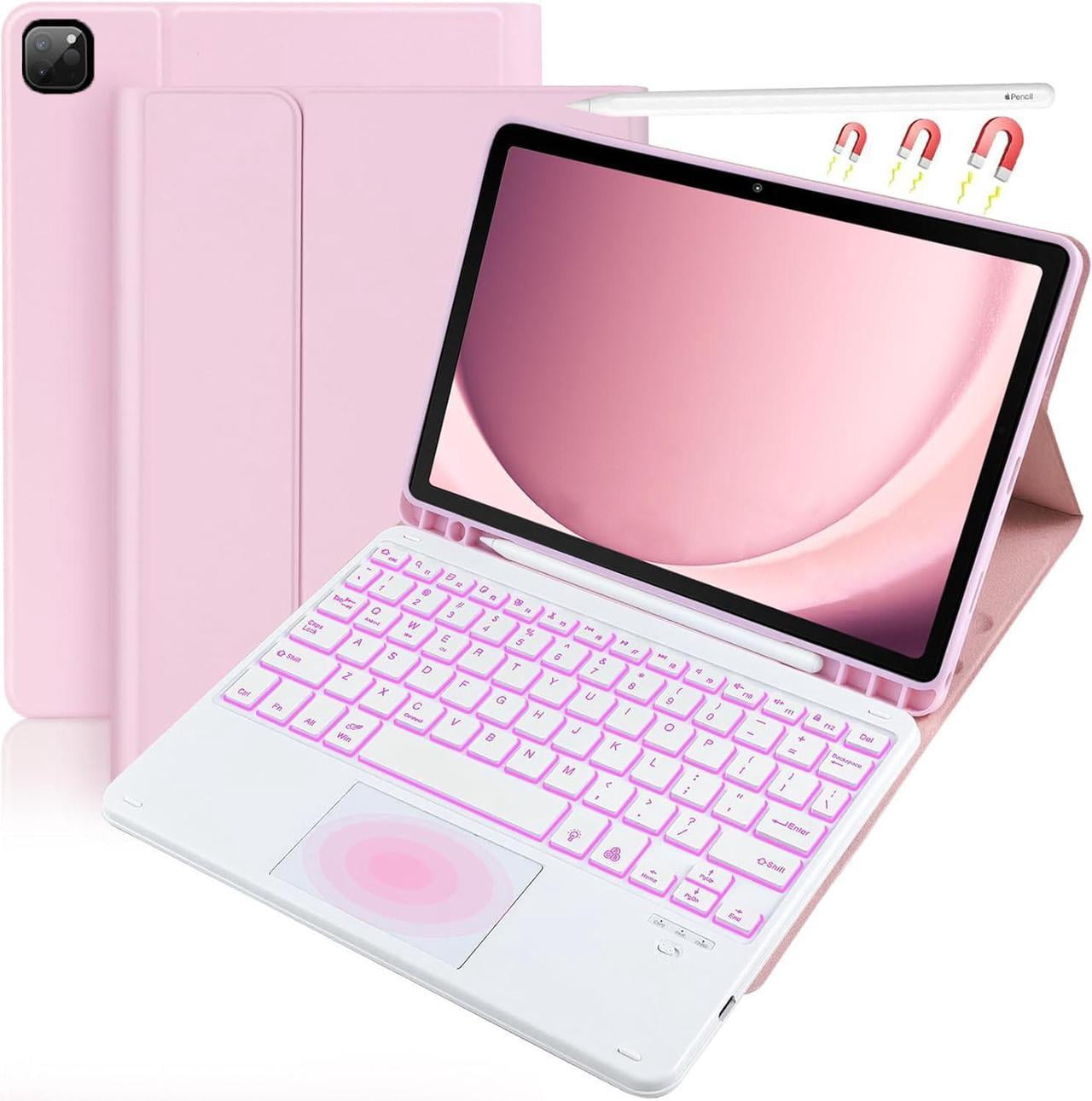 for iPad Air 13 inch Keyboard Case M2 2024, Detachable Bluetooth ...