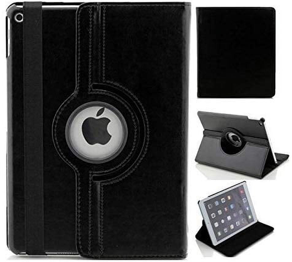 iPad Air 2 Case, 360°Rotating Stand Leather Cases for Apple iPad Air 2 ...