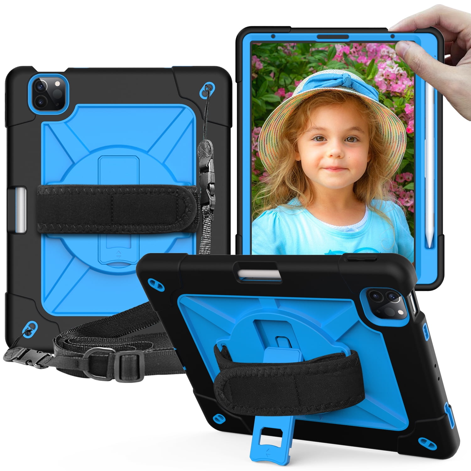 iPad Air 4 Case 10.9 Inch 2020,iPad Pro 11 Case,Hybrid Shockproof ...