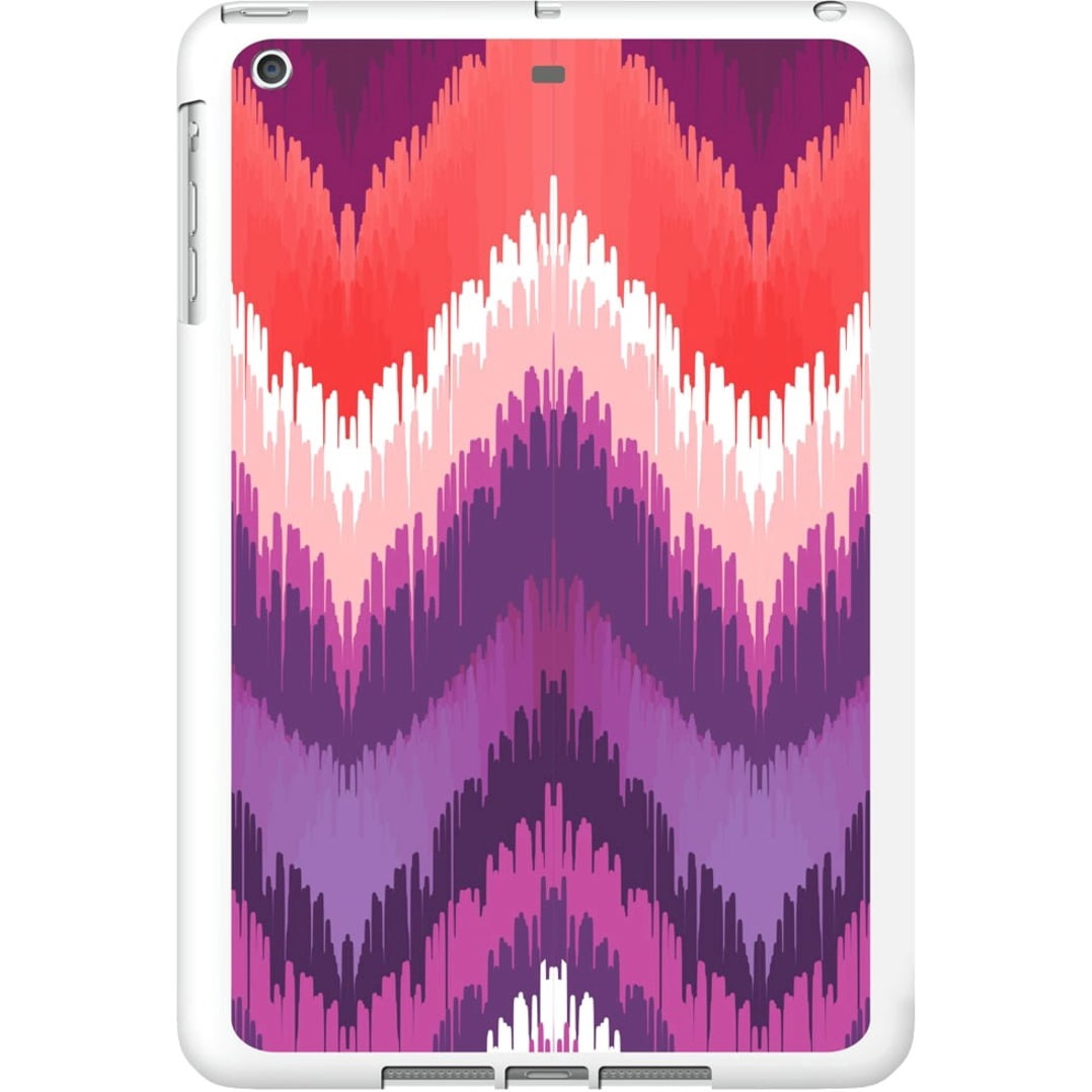 iPad Air White Glossy Case Bold Collection, Peach/Purple - Walmart.com