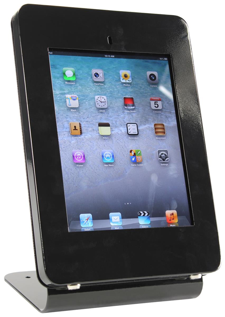 iPad Counter or Table Stand, Fits 2-4 and iPad Air, Locking Enclosure ...