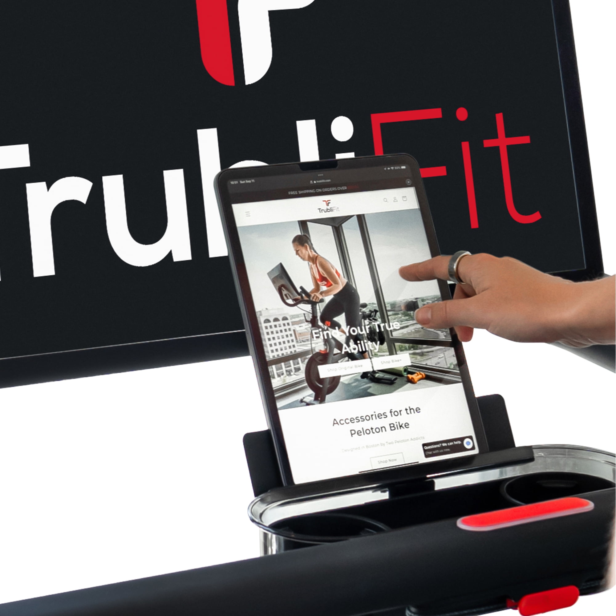 iPad Holder for Peloton Tread - Tablet Mount for Peloton Treadmill ...