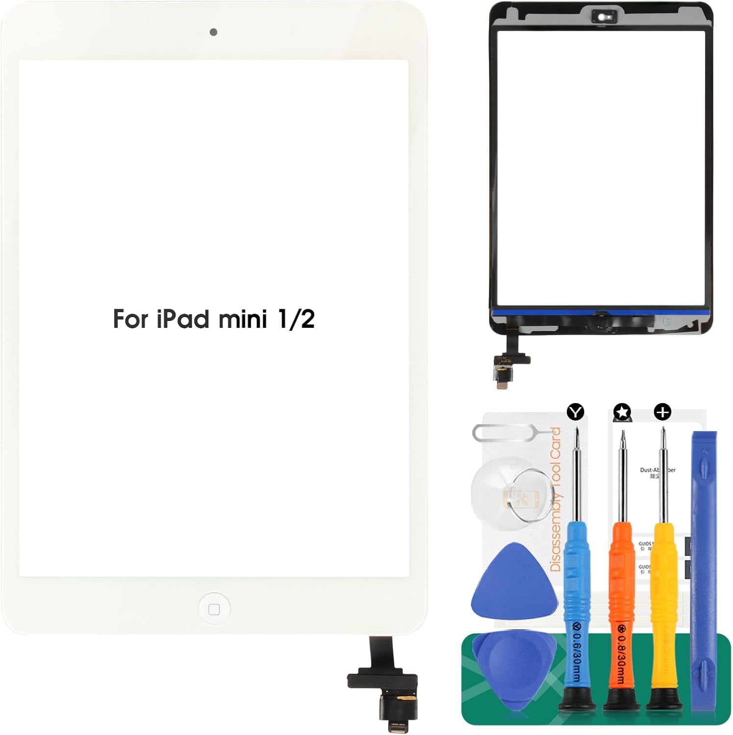 for iPad Mini 1 Touch Screen Replacement A1432 for iPad Mini 2 ...