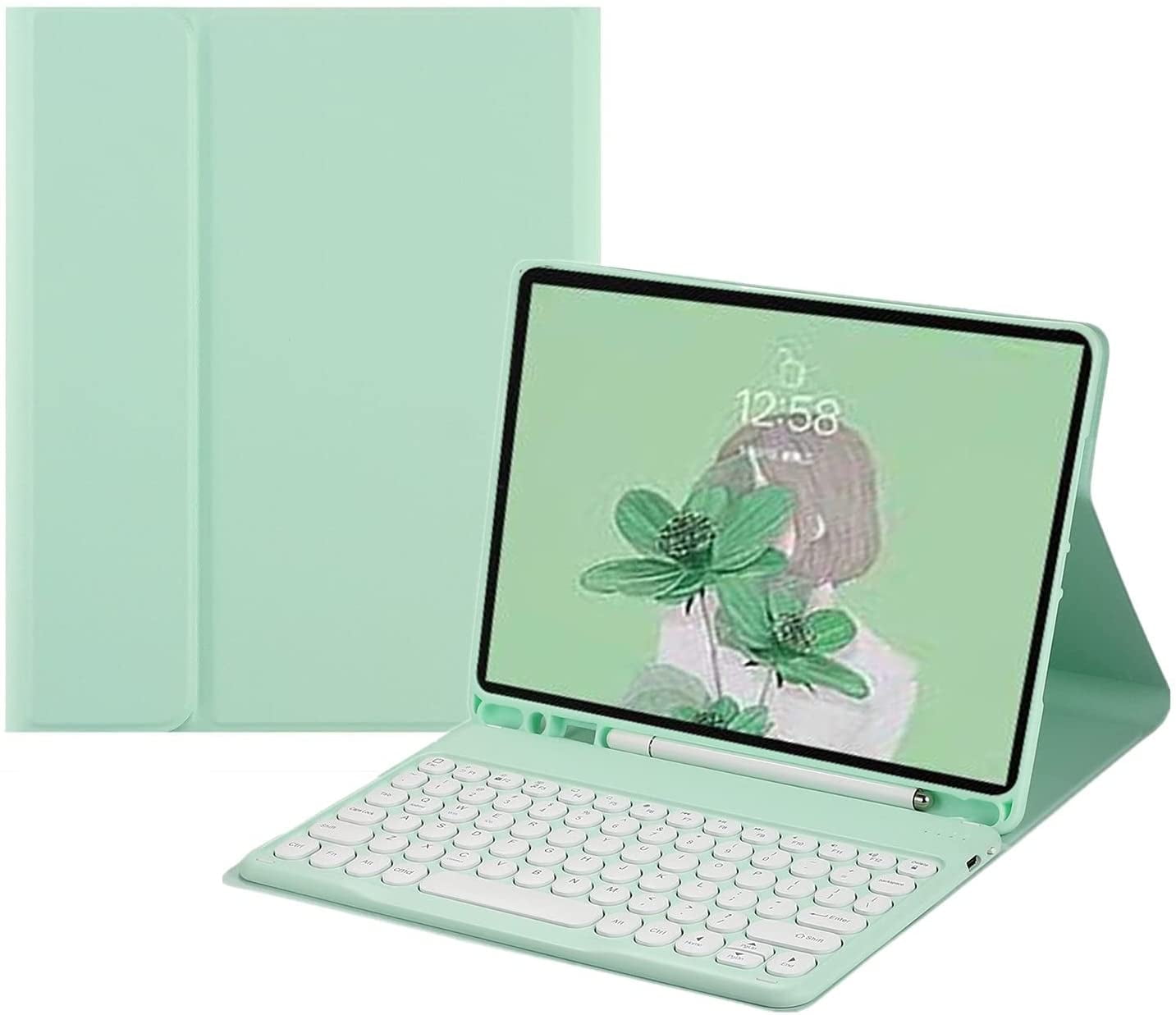 iPad Mini 5th Generation Mini 4 7.9 inch Keyboard Case Cute Round Key ...