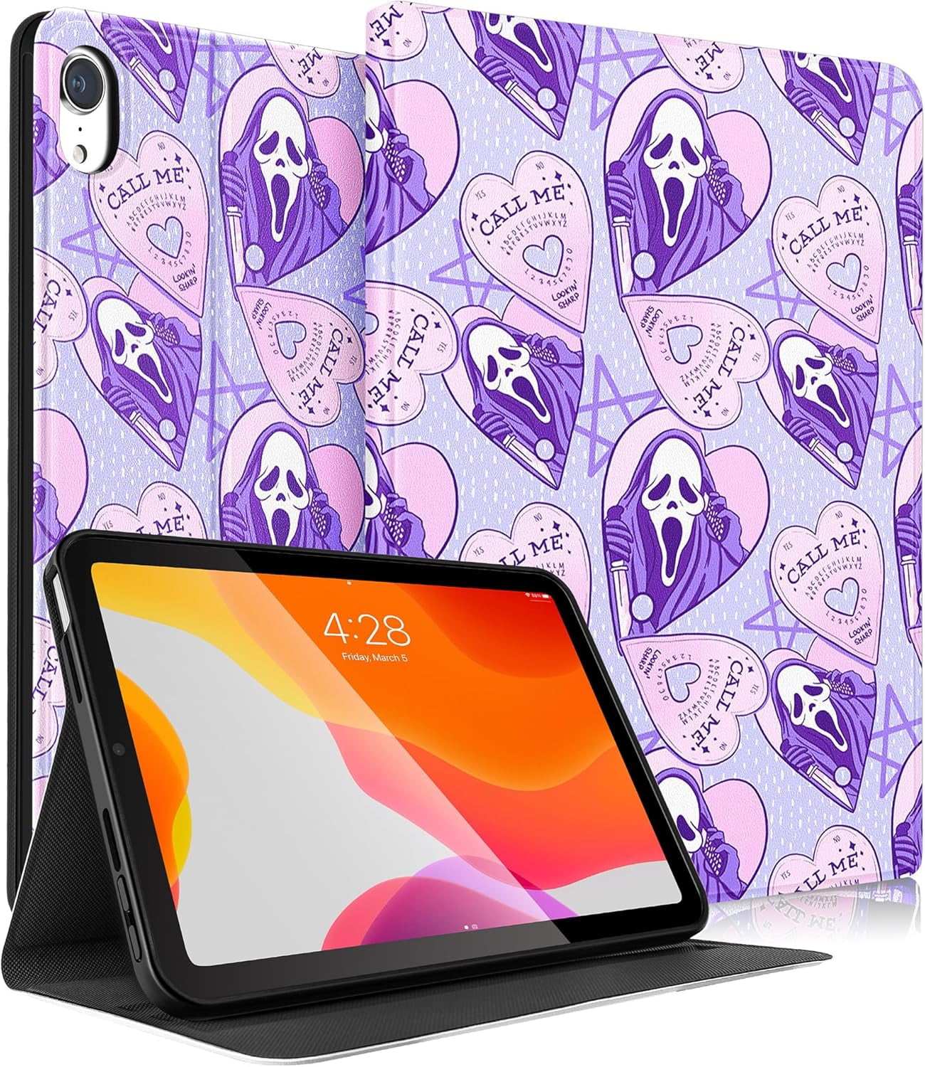 for iPad Mini 6 Case 8.3 Inch 2021 for Kids Girls Teen Boys Women Folio ...