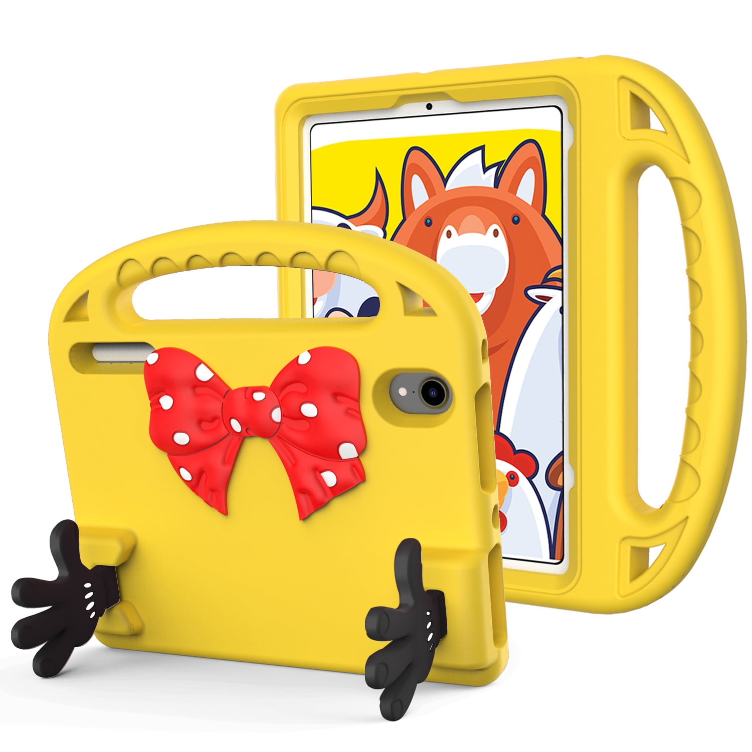 iPad Mini 6 Kids Case,Durable Shockproof EVA Foam Lightweight Bow-knot ...