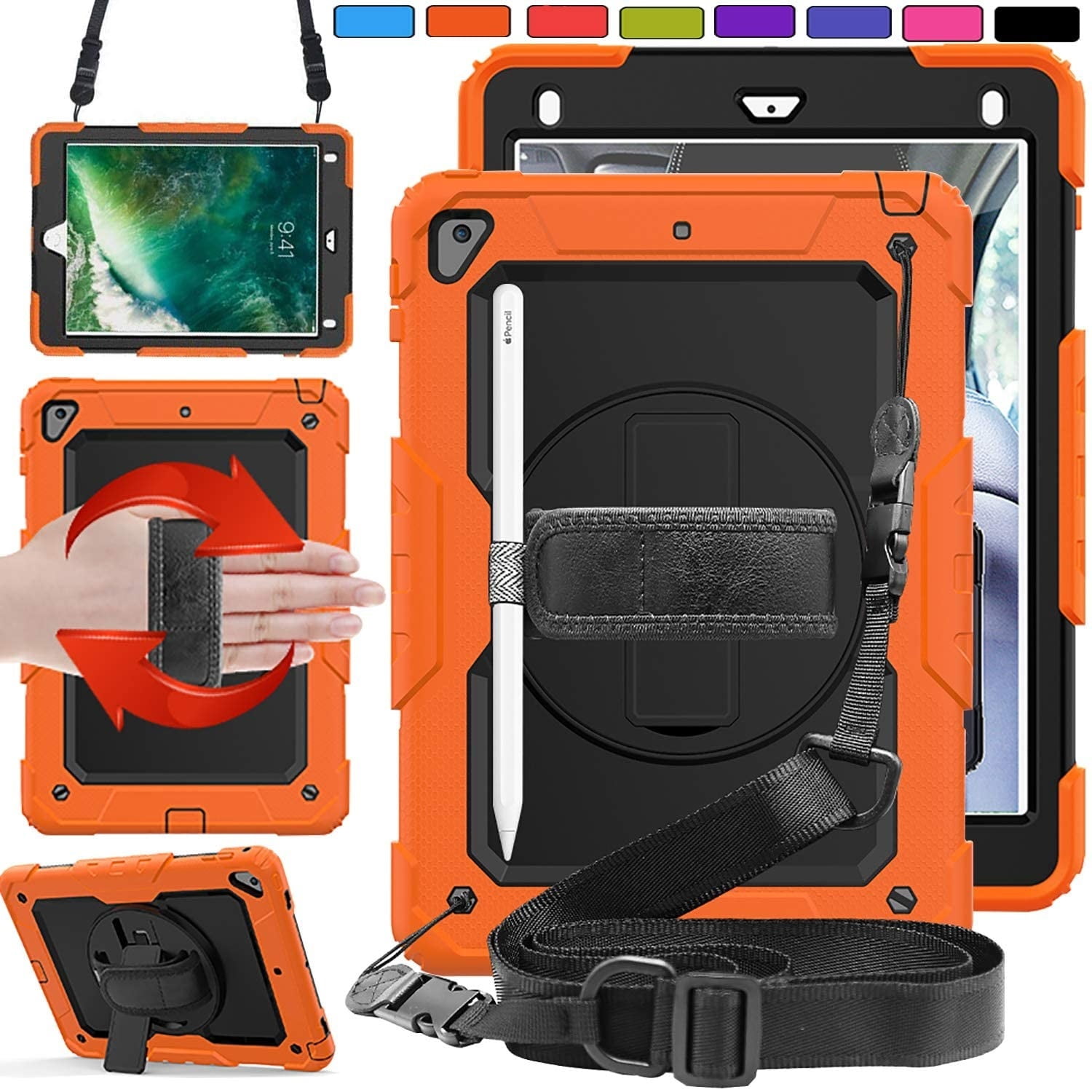 DuraSafe Cases iPad Pro 9.7, 6th Gen, 5th Gen, Air 2 Full-Body ...