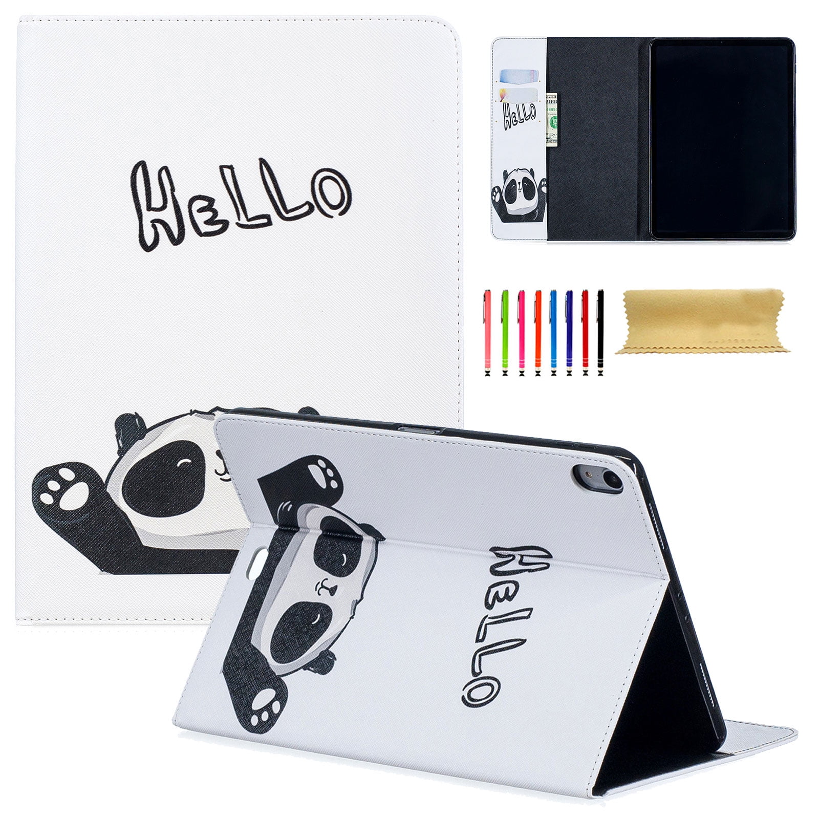 iPad Pro 11" 2018 Case, Allytech PU Leather Stand Flip Folio Wallet ...