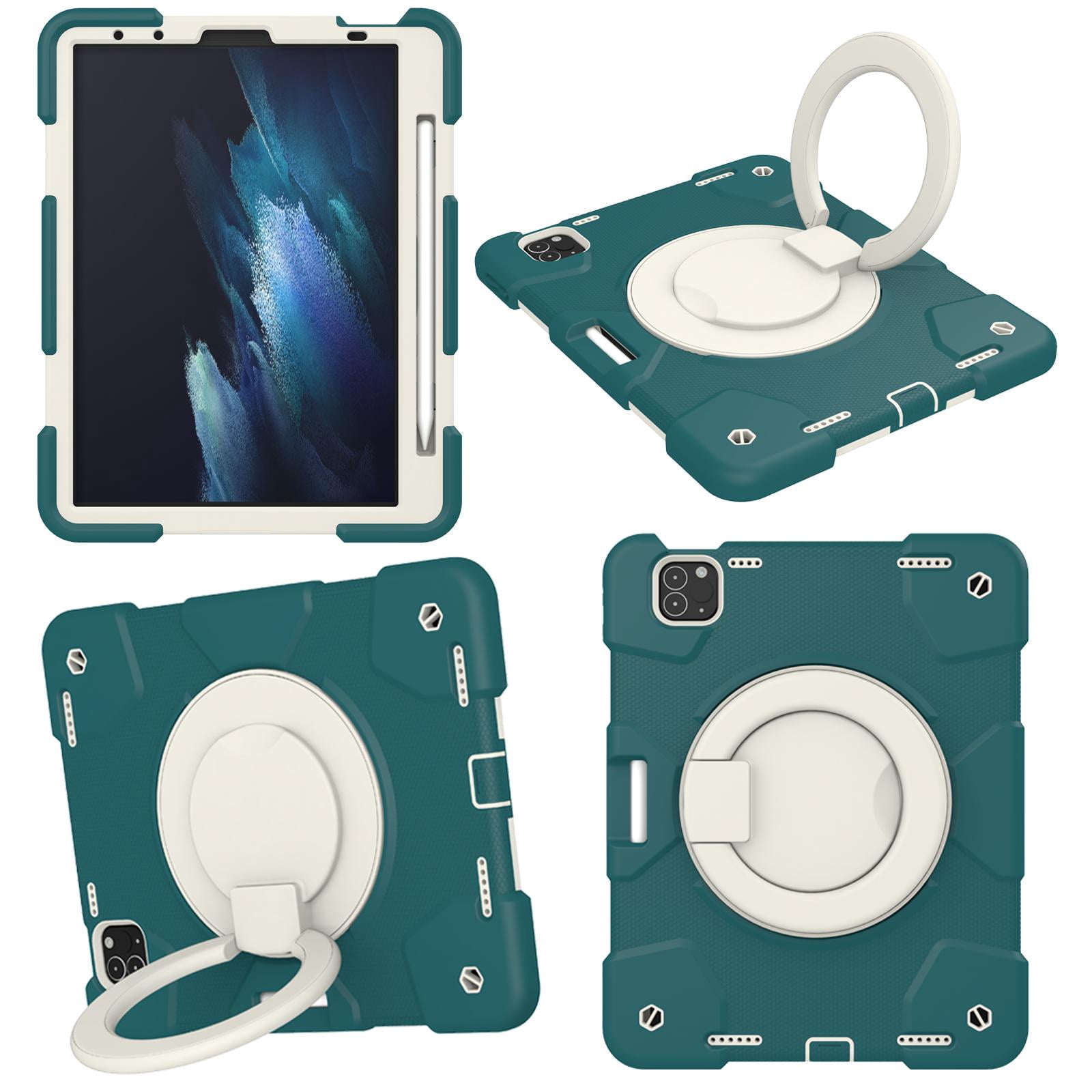 iPad Pro 11 3rd Generation 2021 Case, 360° Rotating Multi-Functional ...