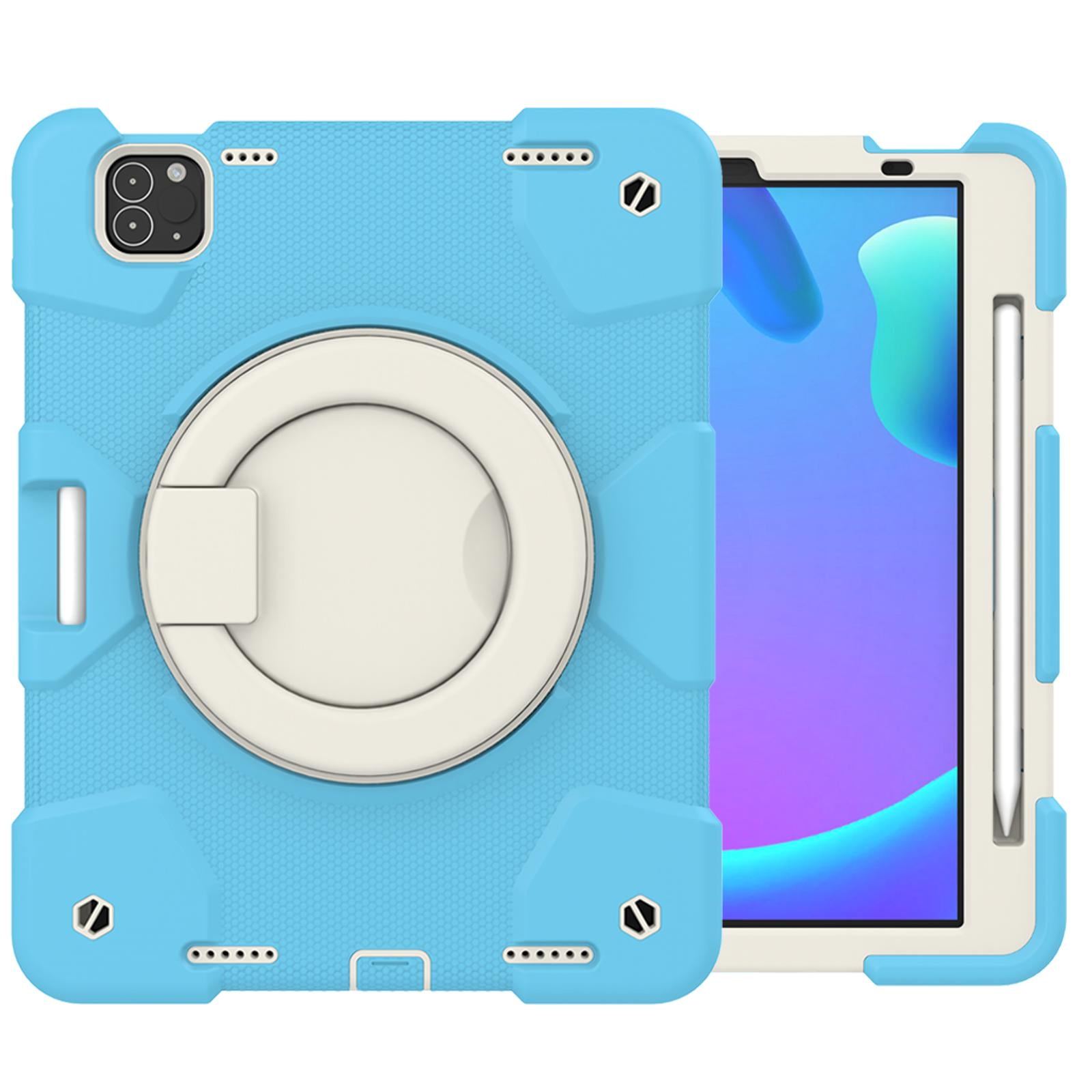 iPad Pro 11 3rd Generation 2021 Case Rubber Protective Case with Pencil ...