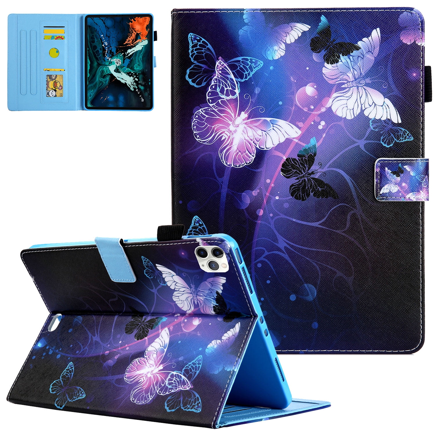 iPad Pro 11 Case 2020 2nd Generation, Allytech PU Leather TPU Inner ...
