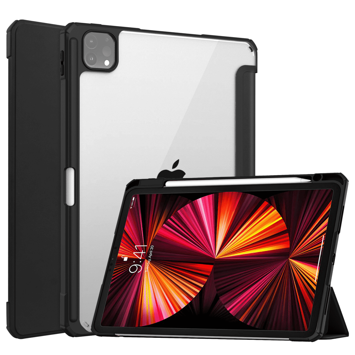 for iPad Pro 11 Inch 2nd Gen/3rd Gen 2021/2020/2018, Slim Lightweight ...