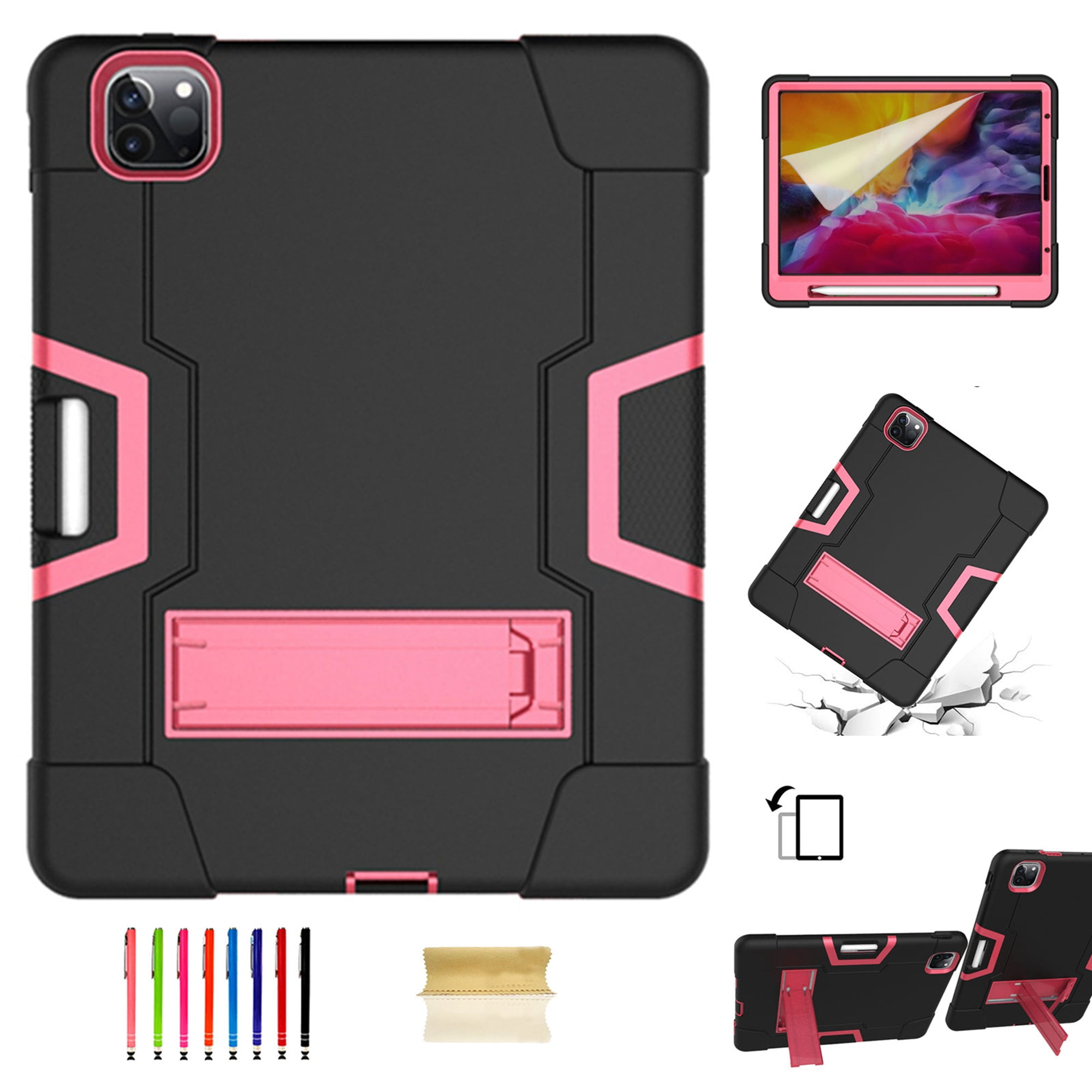 iPad Pro 11 inch 2nd Generation 2020 Shockproof Case with PET Screen ...