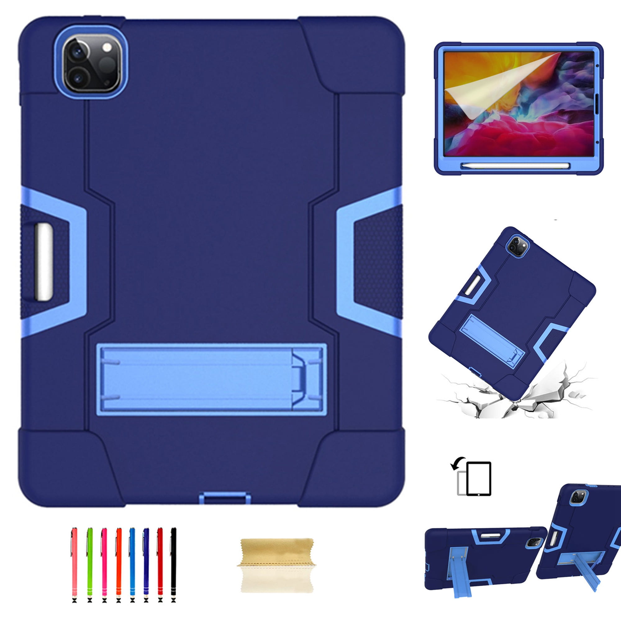 iPad Pro 11 inch 2nd Generation 2020 Shockproof Case with PET Screen ...