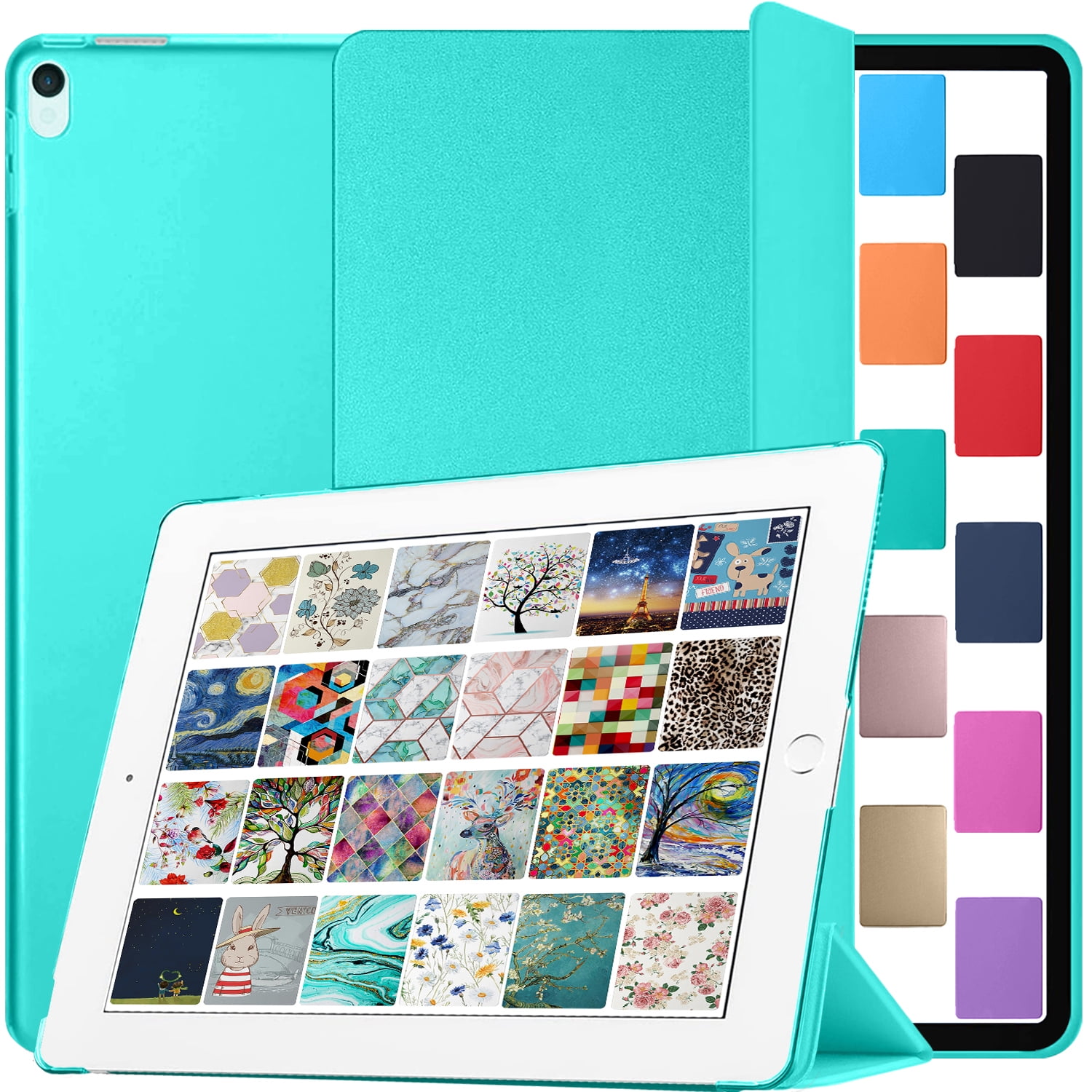 iPad Pro 12.9 2 Gen Transparent Back Case A1670 MQDC2LL/A MQDD2LL/A ...