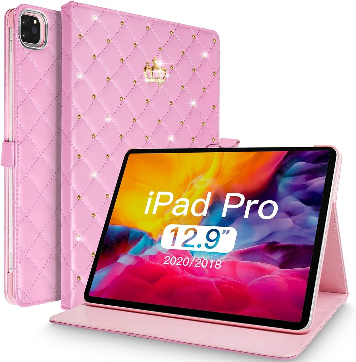 for iPad Pro 12.9 Inch Case 6th/5th/4th/3rd Generation (2022/2021/2020 ...