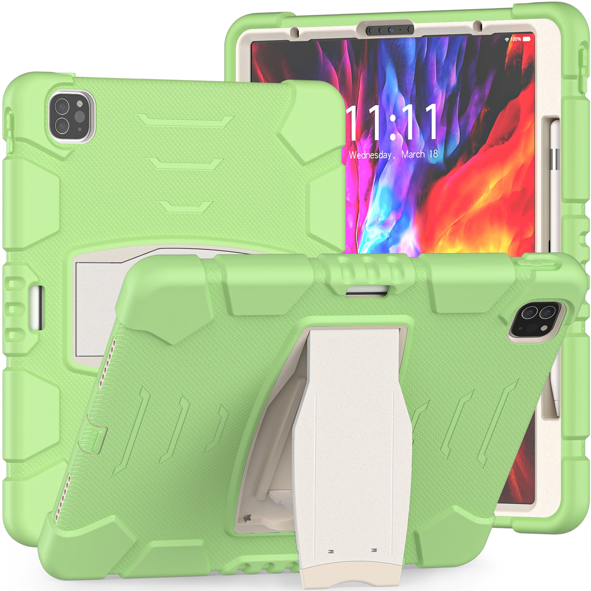 iPad Pro 12.9 inch 5th Generation 2021 Case,Dteck Shockproof Rubber ...