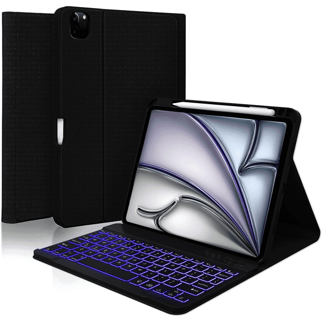 Vinci Keyboard Case for iPad Air 13-inch (M2) 2024 and iPad Pro 12.9 ...
