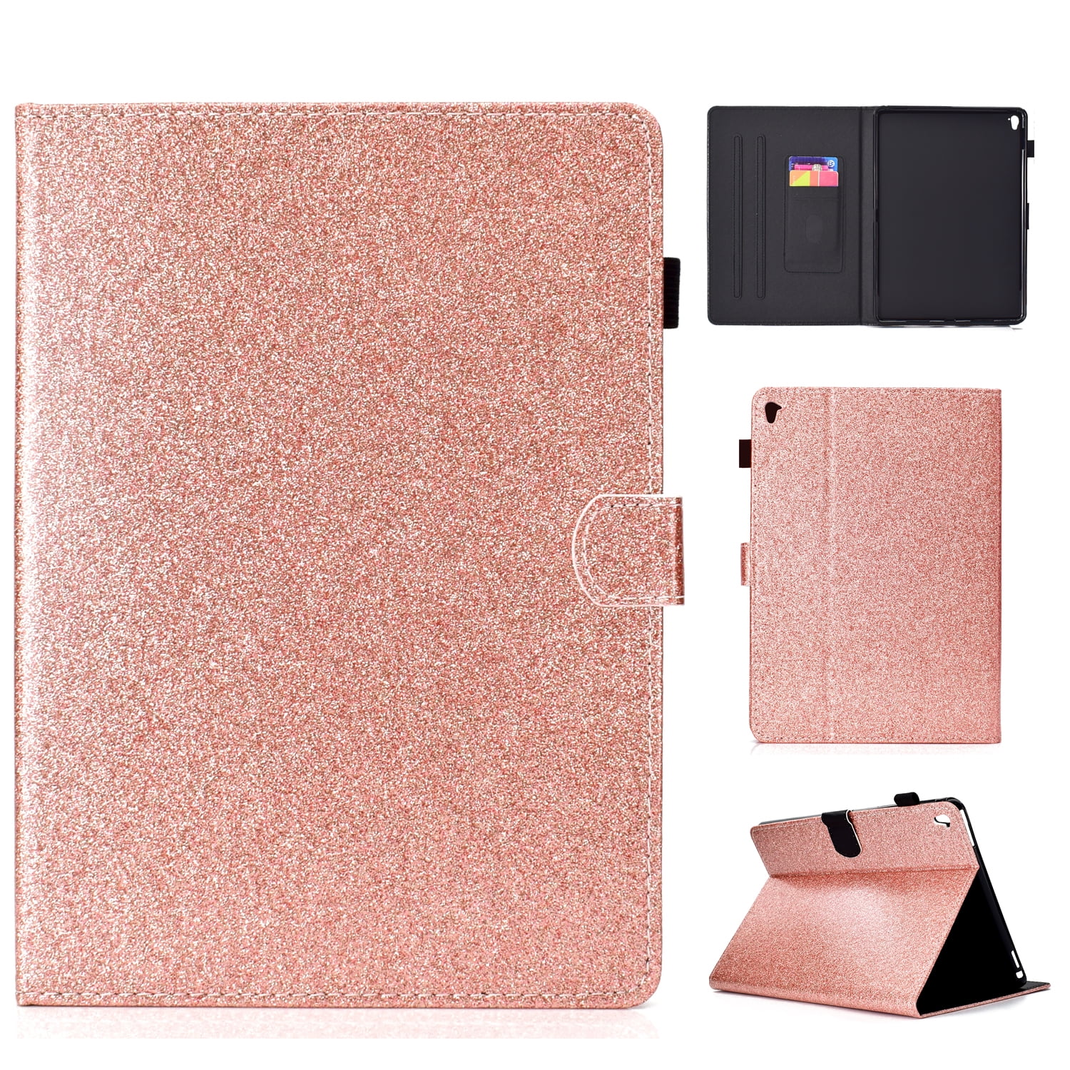 iPad Pro 9.7 Case 2016 Released, Allytech PU Leather Folio Glitter ...