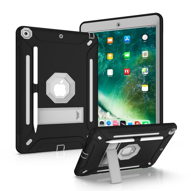 iPad Pro 9.7 Case, Dual Layer Shockproof Lightweight Hybrid Rugged ...