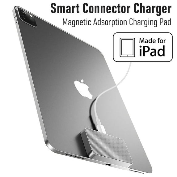 iPad Smart Connector Charger, Mangetic Wireless Charing Pad For Apple ...