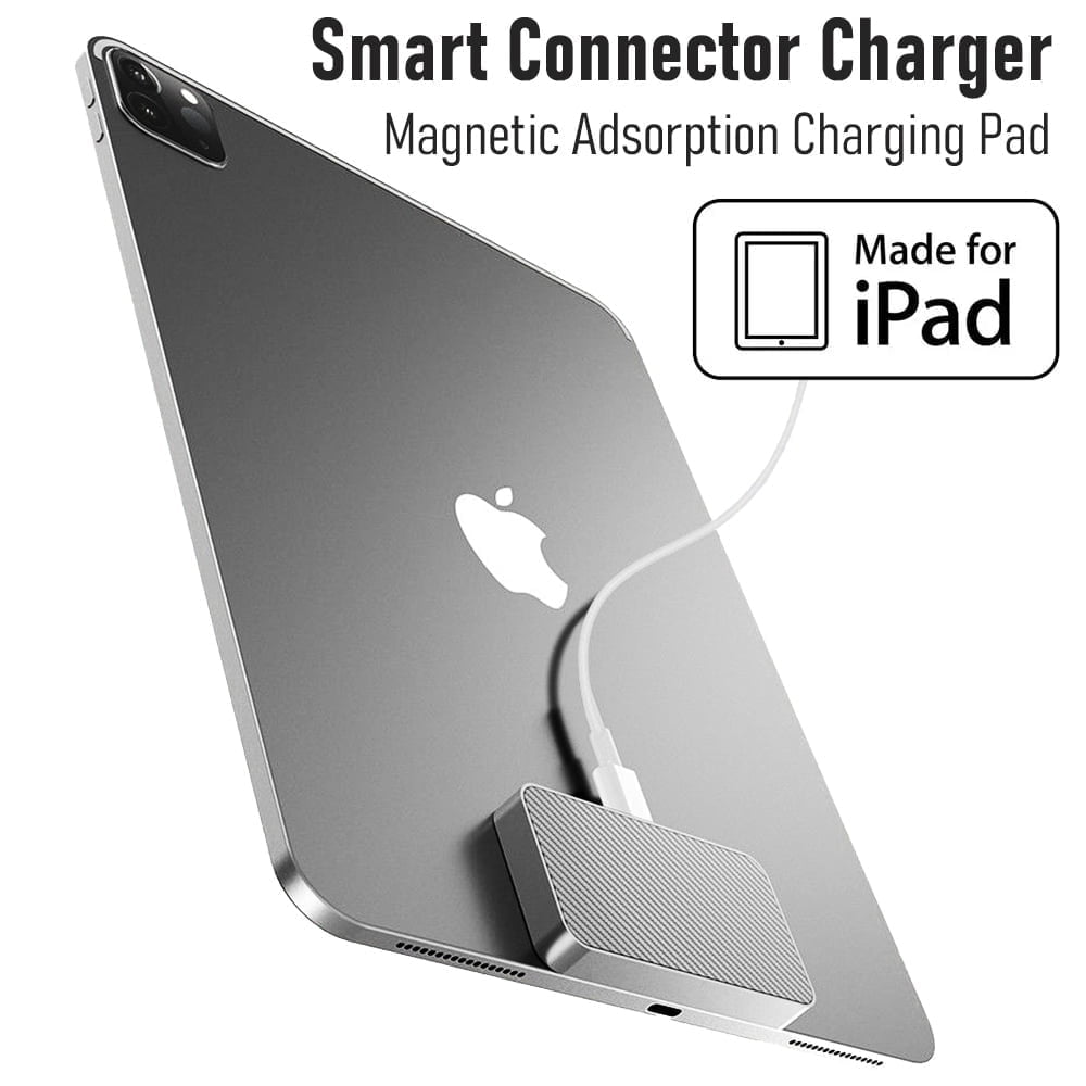 iPad Smart Connector Charger, Mangetic Wireless Charing Pad For Apple ...