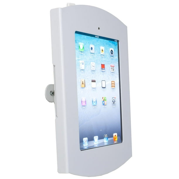 iPad Wall Mount, Locking Enclosure, Hidden Home Button, iPad 2-4 and ...
