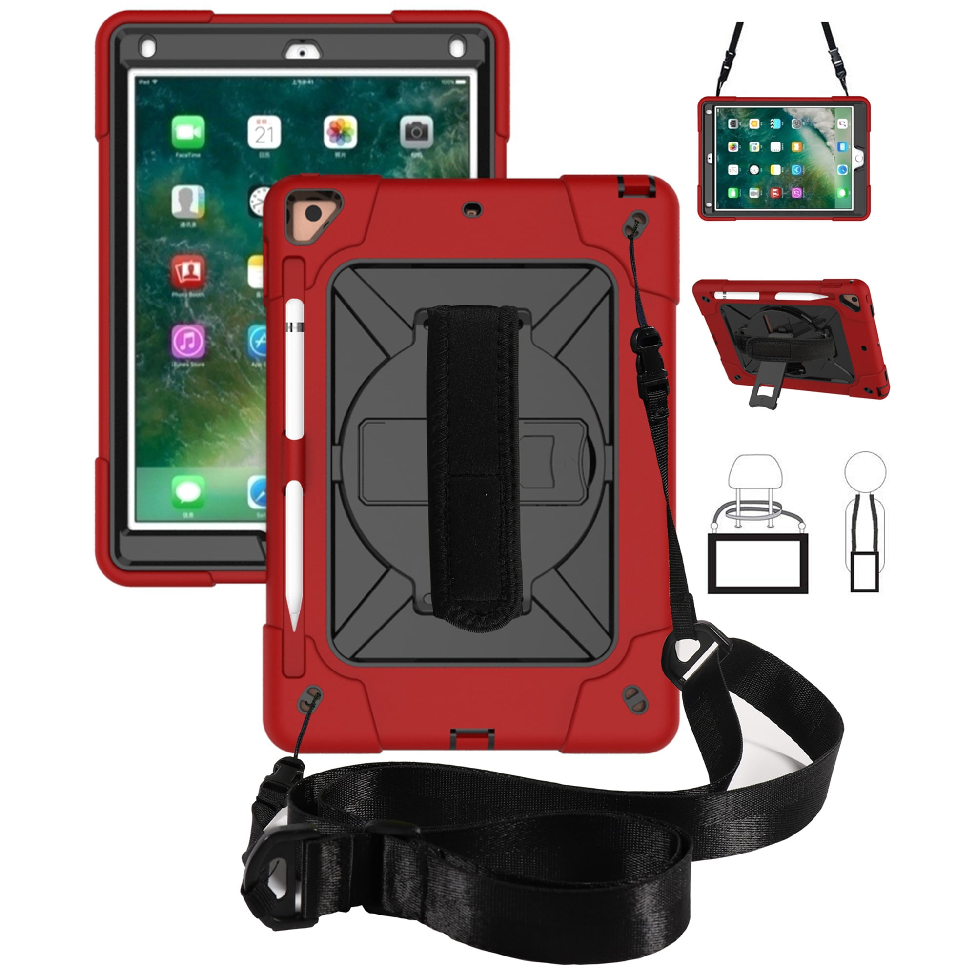 iPad mini 5 Shockproof Case, iPad mini 4 Case, Dteck Heavy Duty Rugged ...