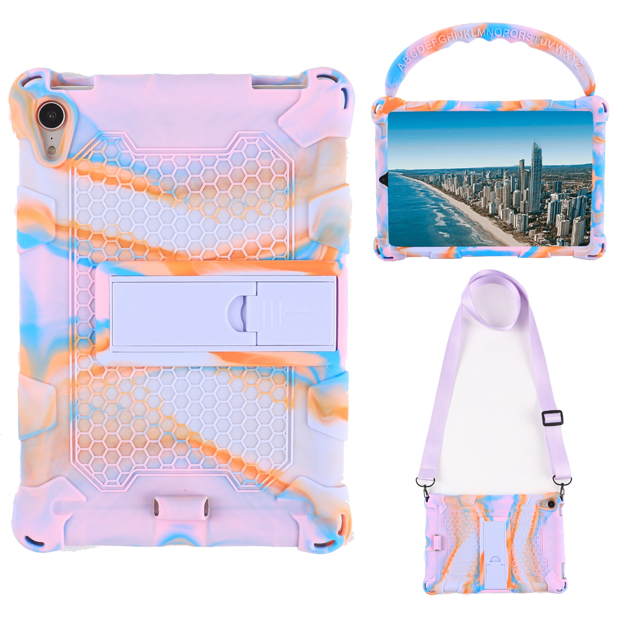 iPad mini 6th Generation 8.3 inch Case,Dteck Shockproof Silicone Rubber ...