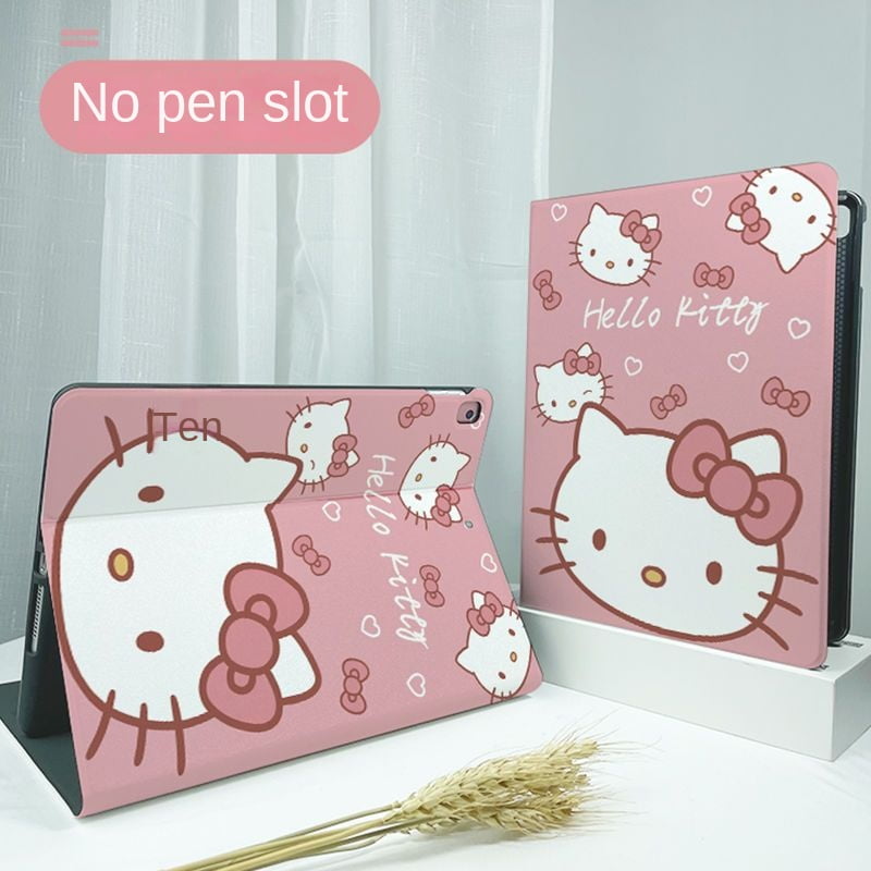 iPad protective case 2022 new book style pro11 cute Hello Kitty 9th ...