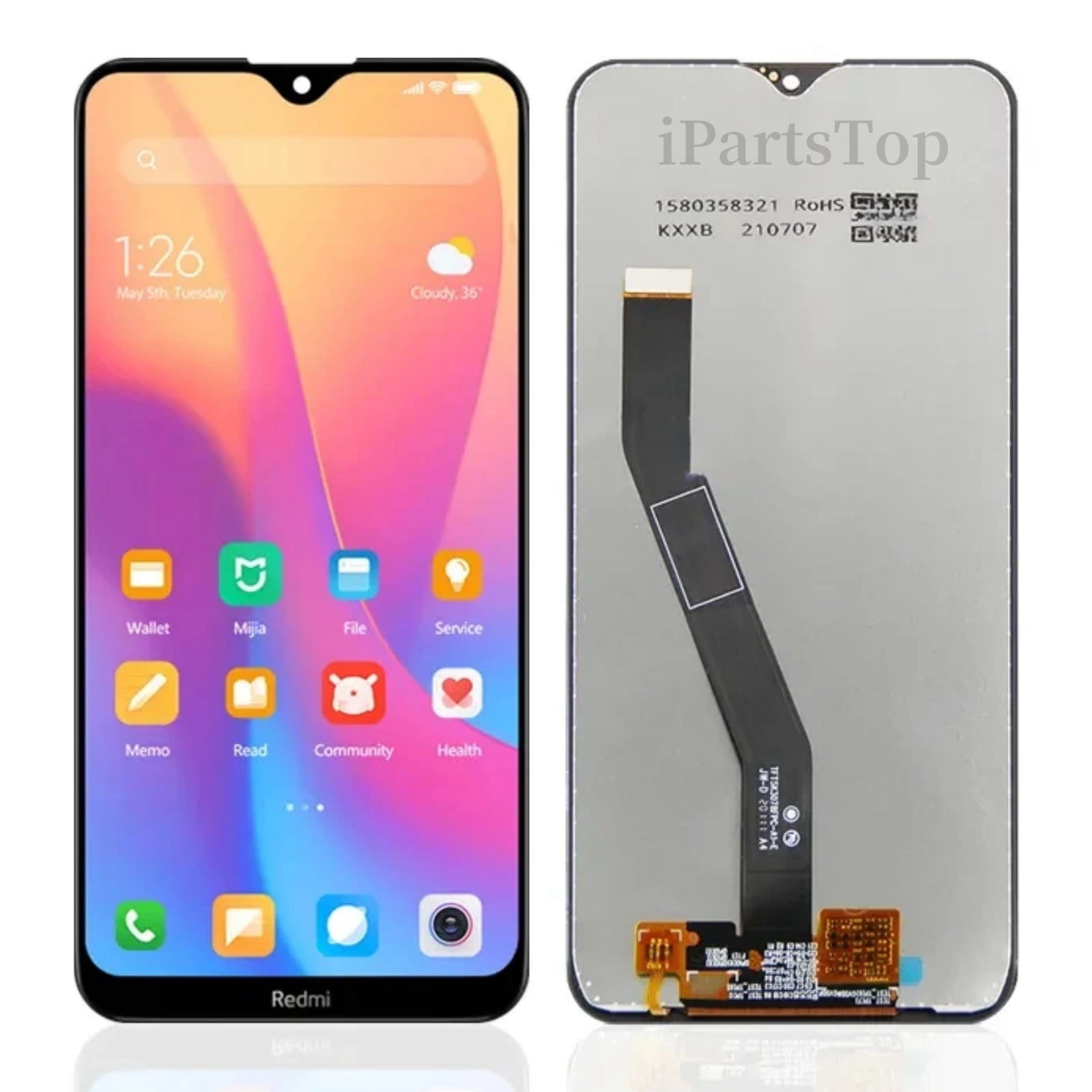 iPartsTop New Display Replacement Compatible With Xiaomi Redmi 8 8A ...