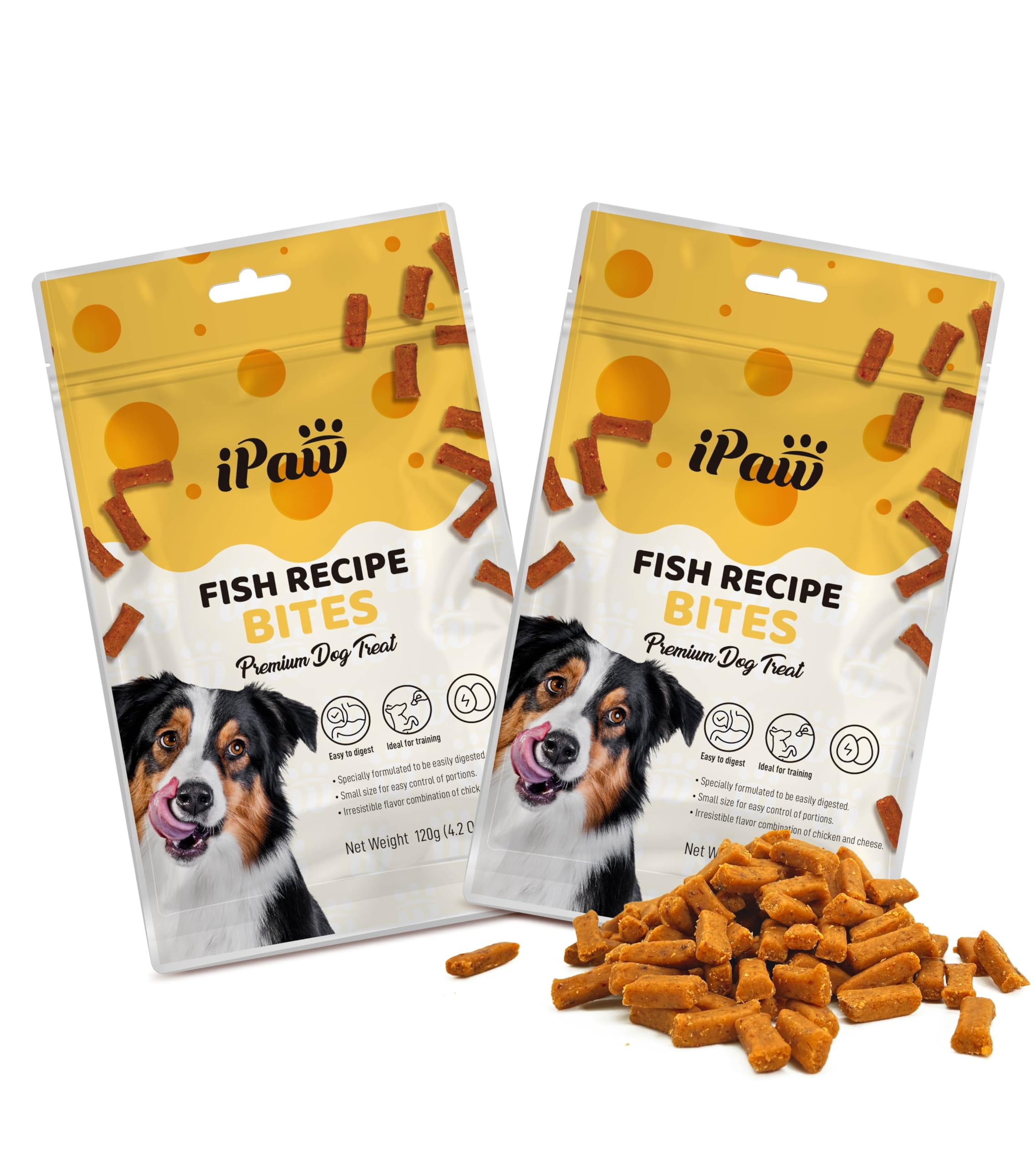 iPaw Dog Treats for DPF11 Puppy Training, All Natural Human Grade Dog Treat, Hypoallergenic ...